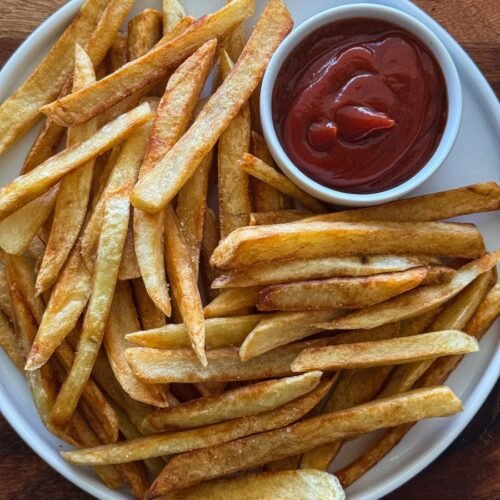 Crispy Homemade French Fries - A Flavorful Bite