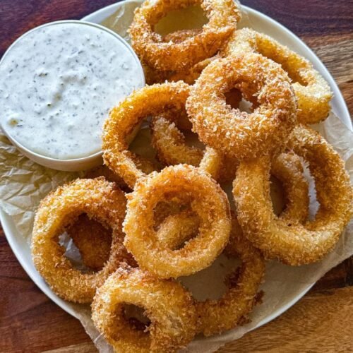 Crispy Fried Onion Rings Recipe - A Flavorful Bite